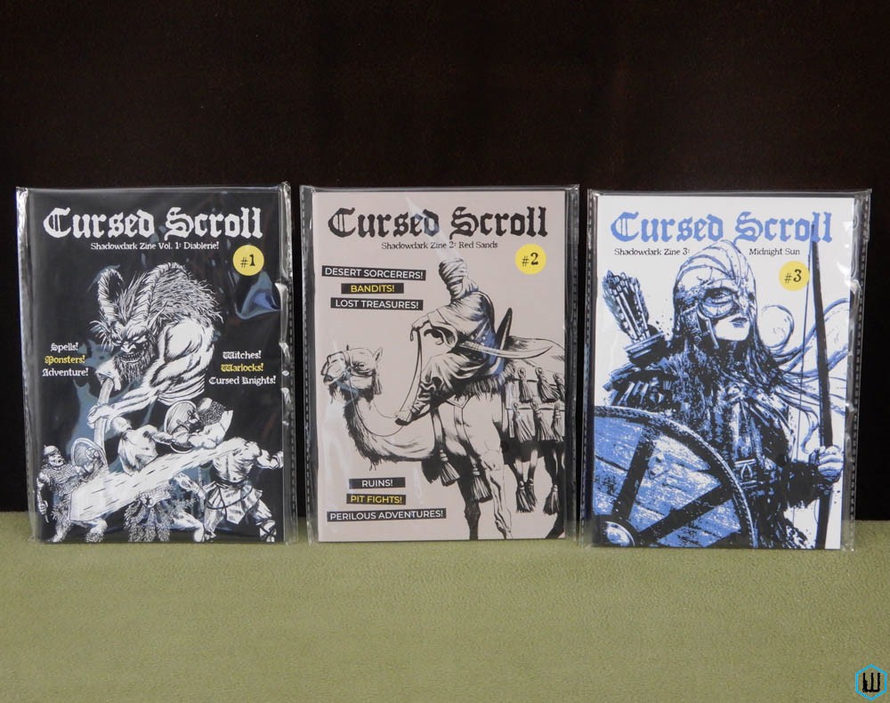 Cursed Scroll 1 2 3: Diablerie Red Sands Midnight Sun (Shadowdark OSR ...