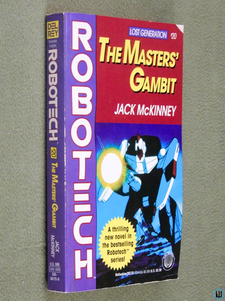 The Masters' Gambit (Robotech Lost Generation # 20) Jack McKinney