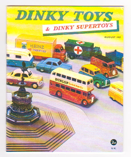 Dinky Toy Catalog, August 1957 : Dinky Supertoys, UK, Reproduction by ...